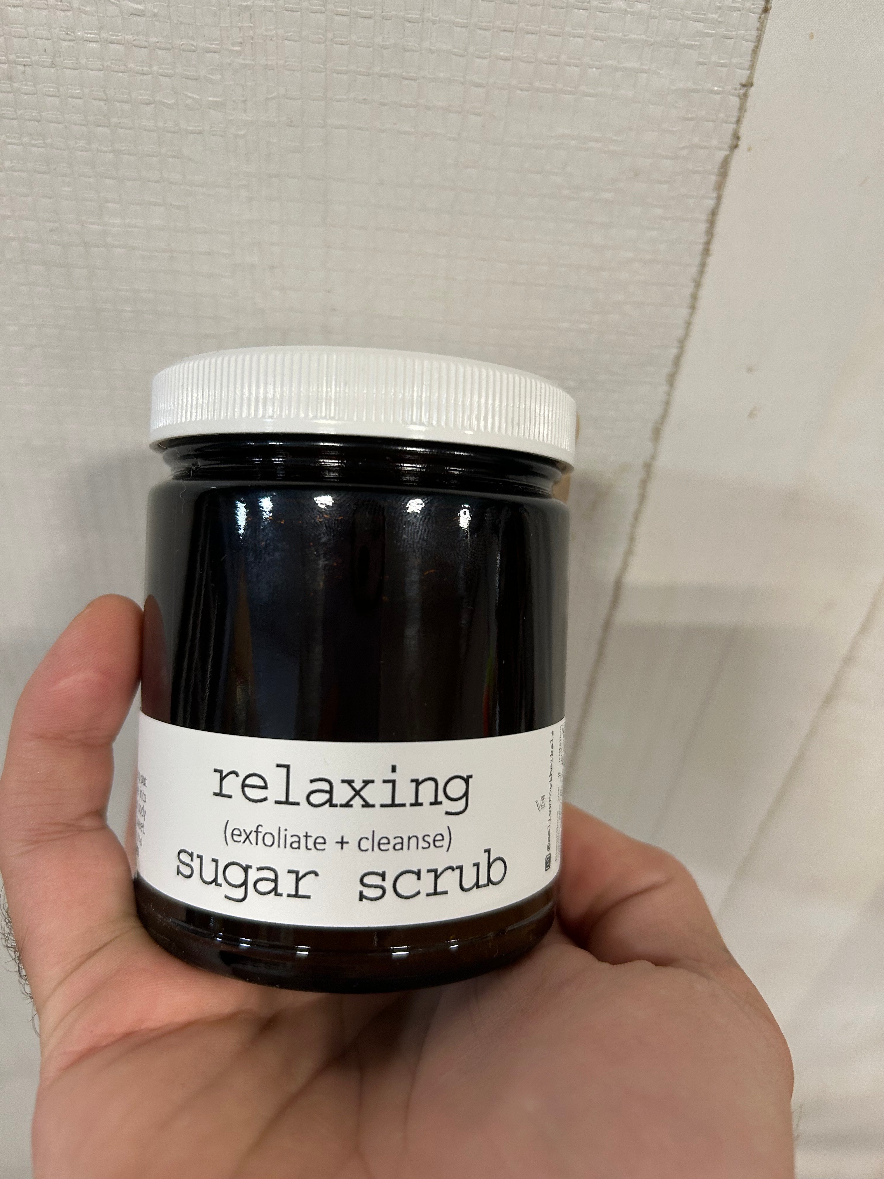 Sugar Scrub - Mellow Root Herbals – Maple Wind Farm